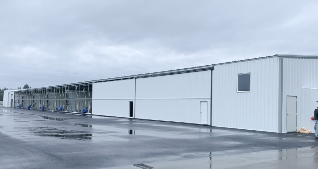 Steel Airplane Hangars Alaska — Pacific Building Systems